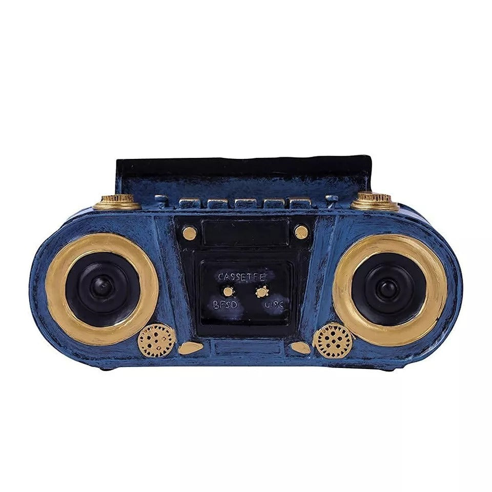 DECORATIVE VINTAGE TAPE RECORDER COIN BANK – Home decorations